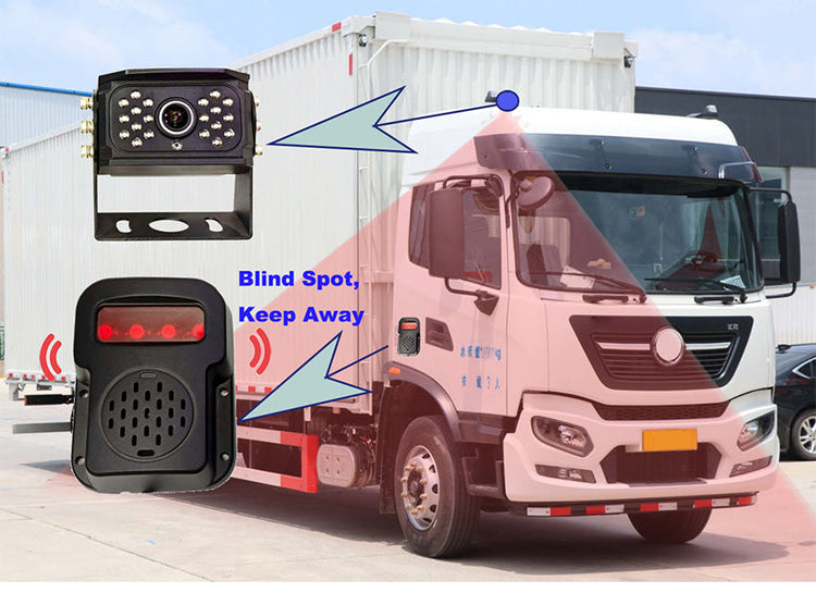 Eliminate the "Kill Zone"! Truck AI Blind Spot Camera with External Al ...
