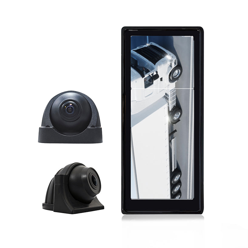 12.3 Inch HD Electronic Rear View Mirror Monitor with two cameras ...