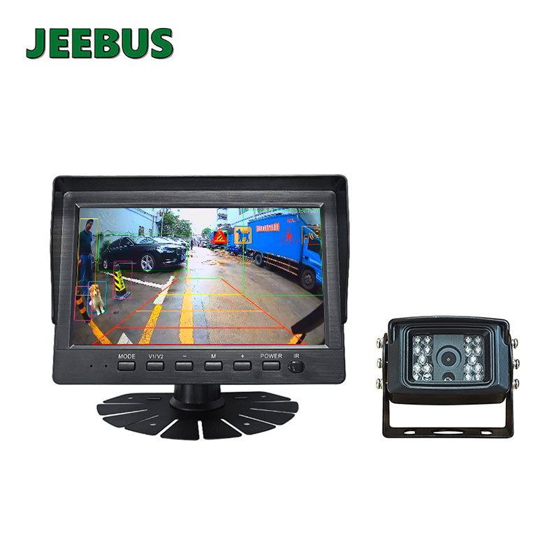vehicle cameras, MDVR monitor and parking sensor,360 bird view system ...